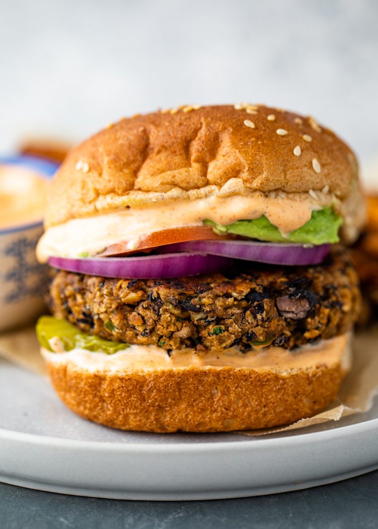 Are black bean burgers healthier?