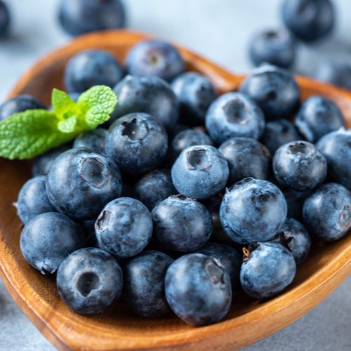 Are blueberries a flat belly food?