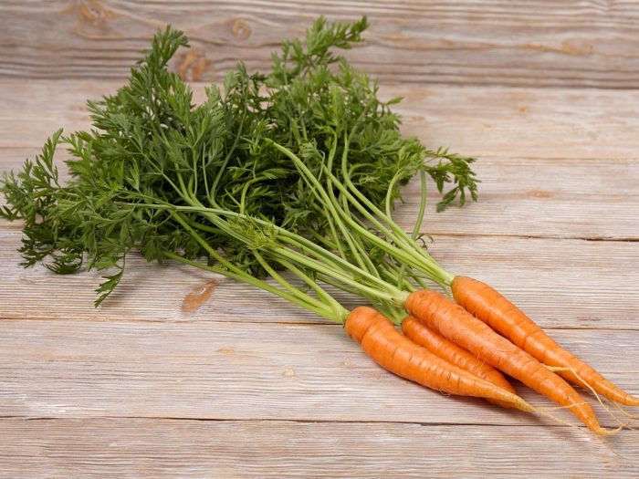Are carrot tops medicinal?