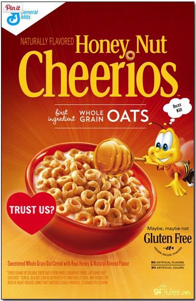Are Cheerios safe for celiacs?