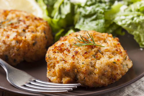 Are crab cakes good for high cholesterol?