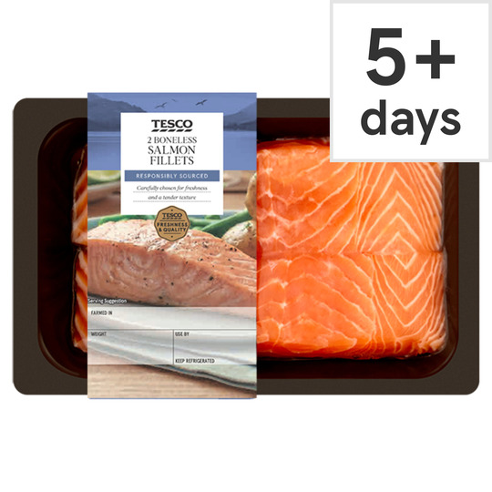 Are salmon fillets boneless?