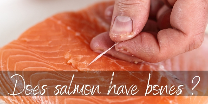 Are the bones in cooked salmon soft enough to eat?