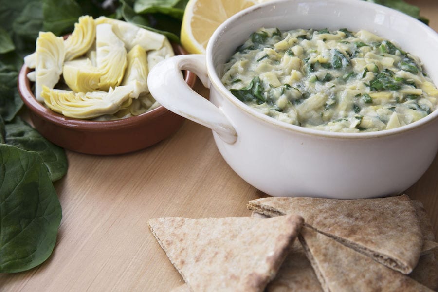 Can artichoke and spinach dip be frozen?