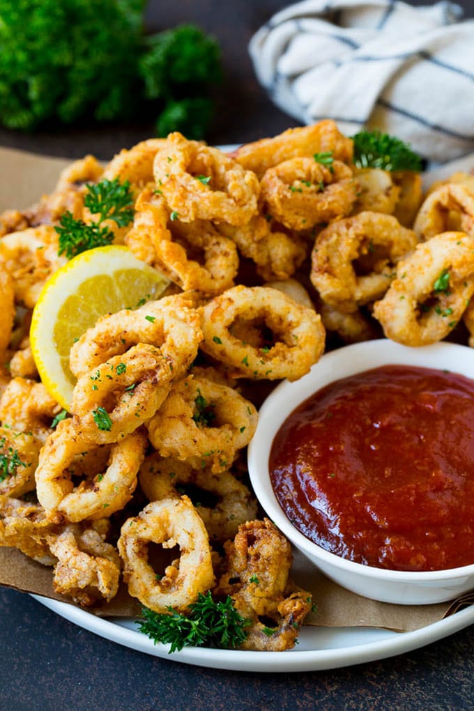 Can calamari be a meal?
