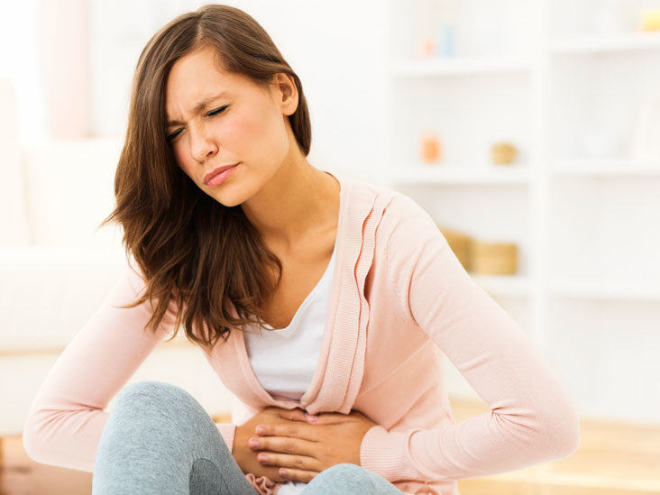 Can changing your diet cause abdominal pain?