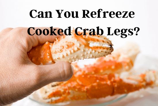 Can cooked crab meat be refrozen?
