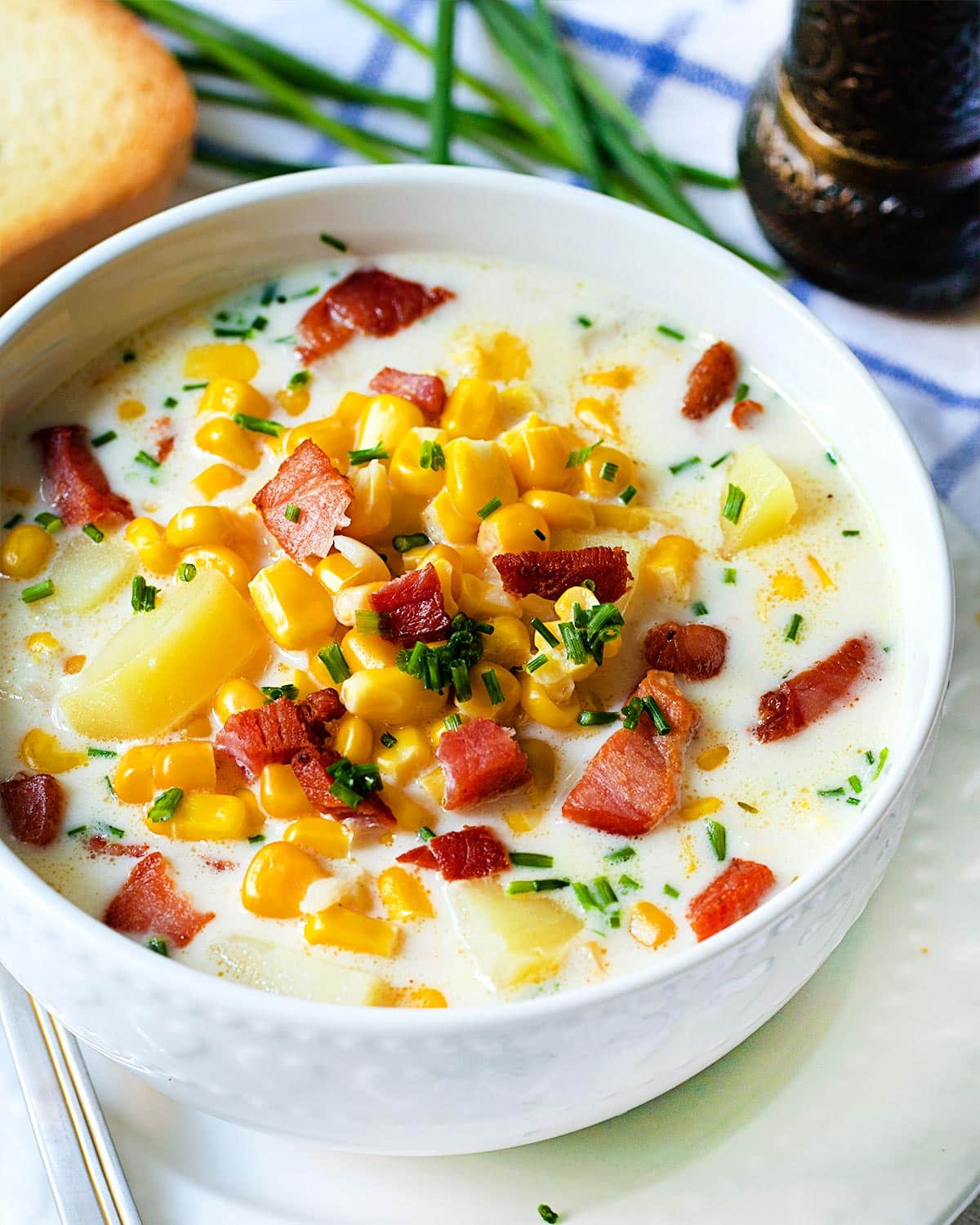 Can corn chowder be reheated?
