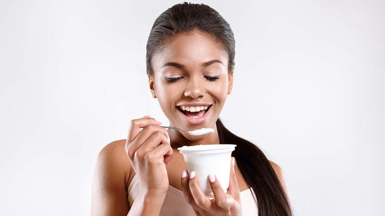 Can eating yogurt twice a day make you happier?