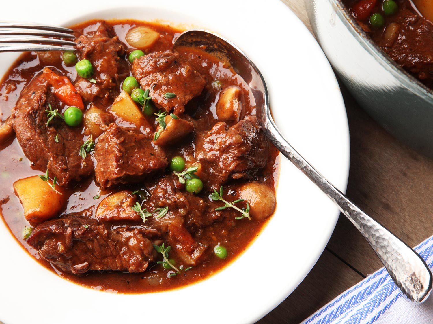 Can I brown stew meat without flour?