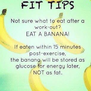 Can I eat a banana after a workout?