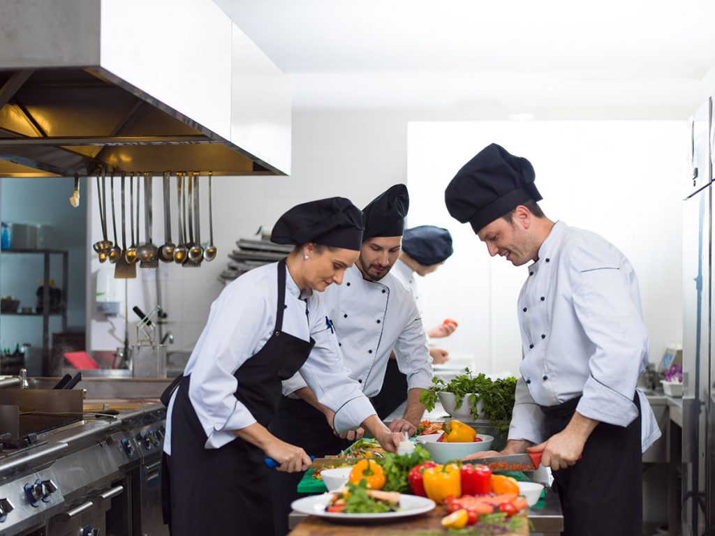 Can I wear shorts in the kitchen?