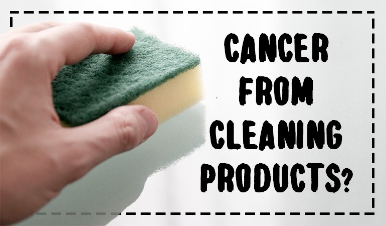 Can inhaling cleaning products cause cancer?