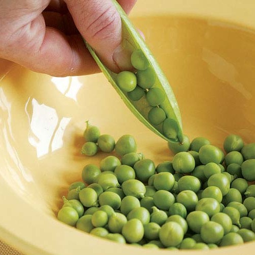 Can peas be cooked in their pods?