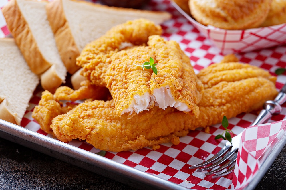 Can pregnant people have fried catfish?