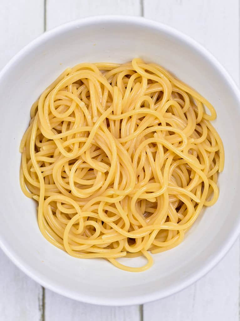 Can spaghetti pasta be used for noodles?