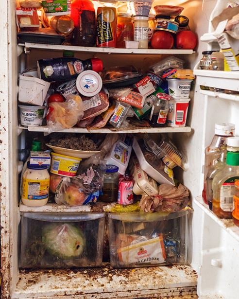 Can spoiled food in fridge affect other food?