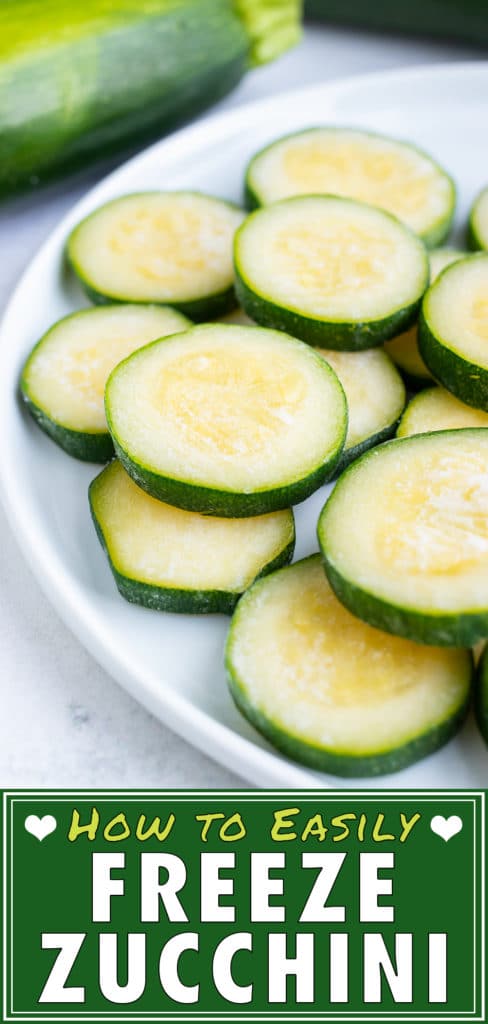 Can u freeze zucchini?