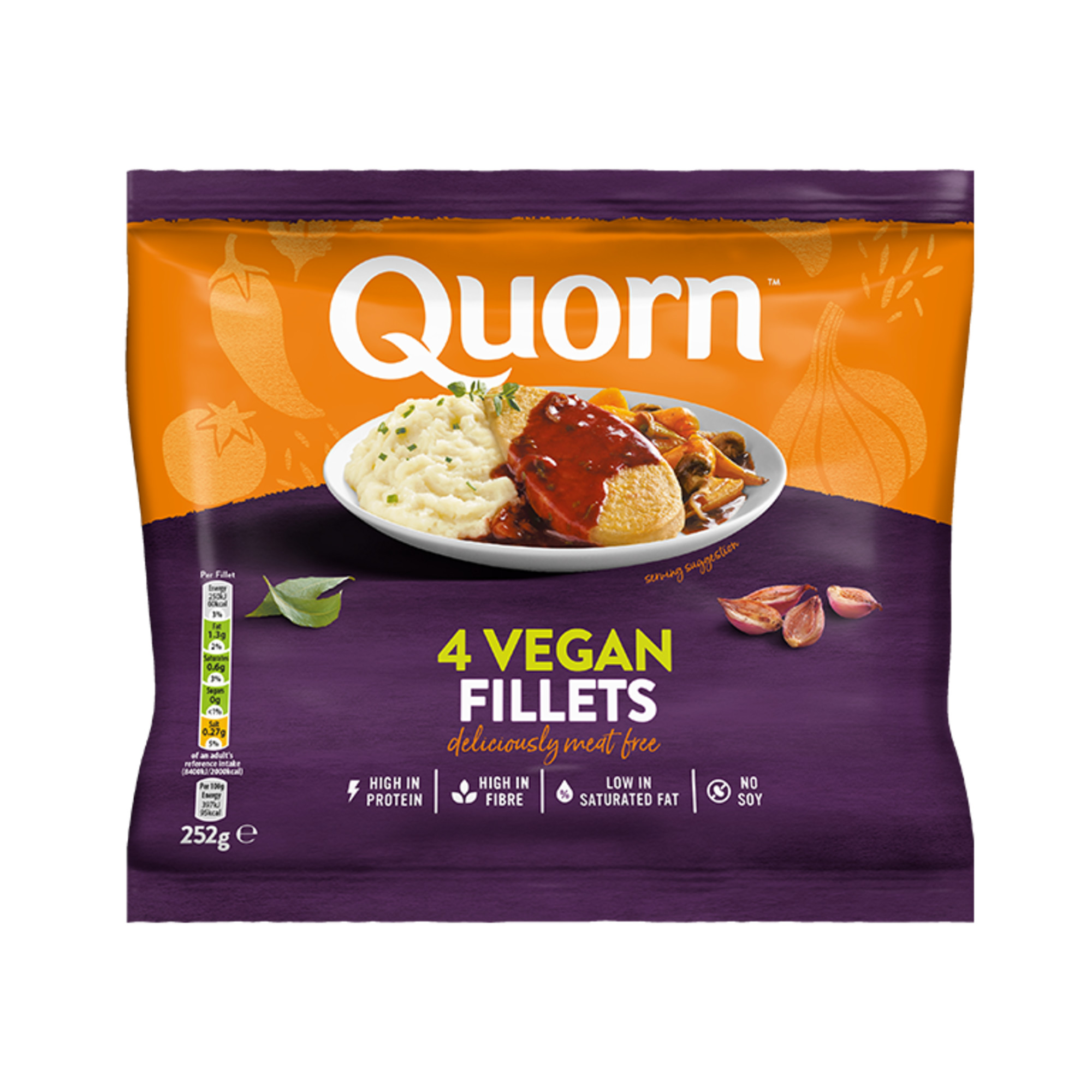 Can Vegans eat Quorn fillets?