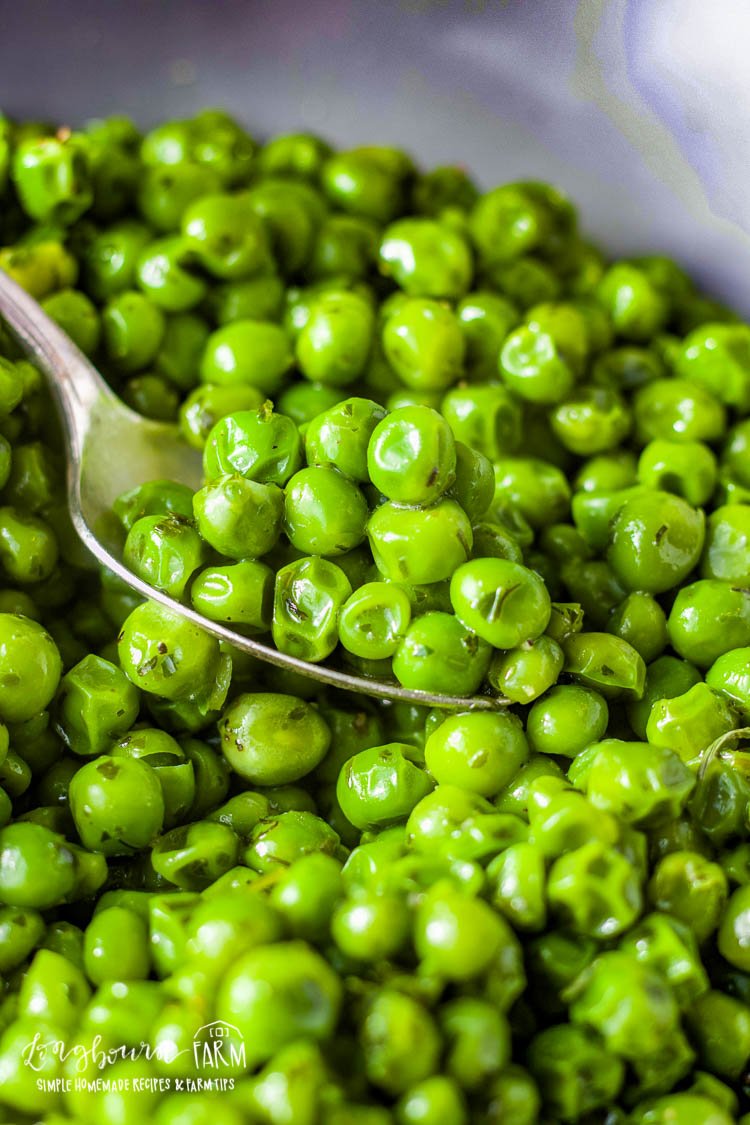 Can you cook frozen peas in the oven?