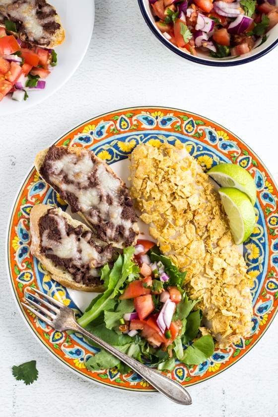 Can you cook tortilla crusted tilapia in the oven?
