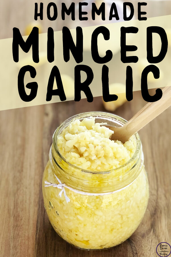 Can you cook with minced garlic?