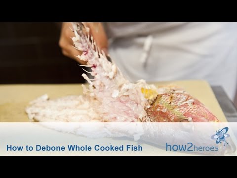 Can you debone fish after cooking?