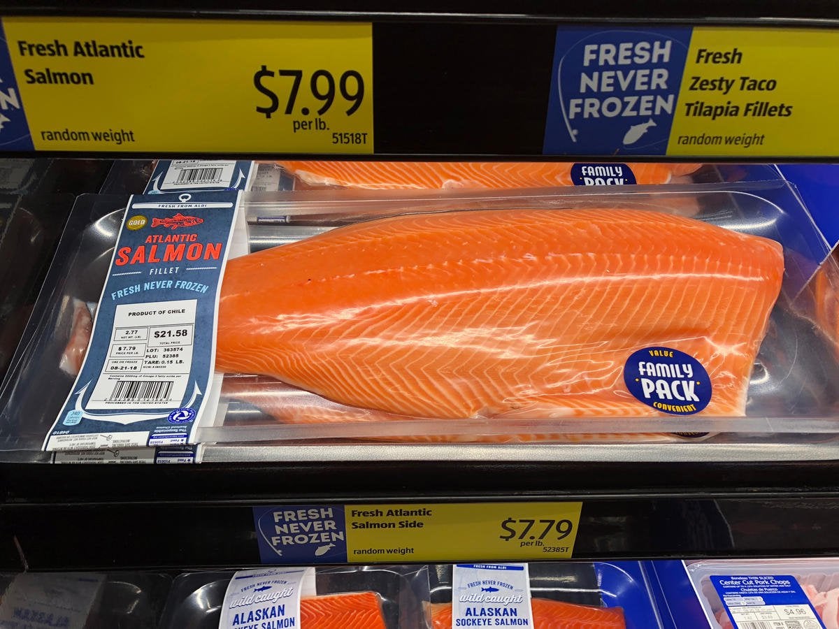 Can you freeze Aldi fresh salmon?