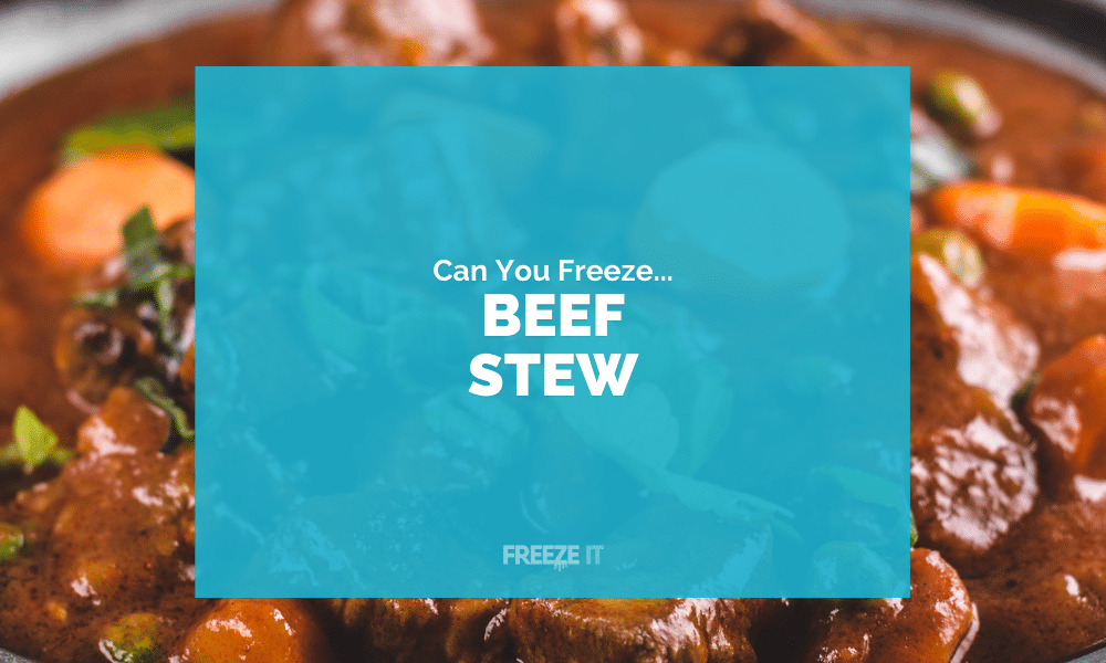 Can you freeze beef stew after cooking?