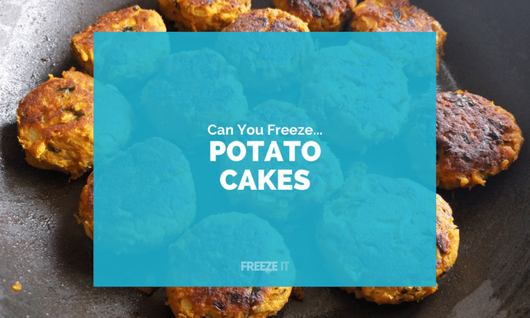 Can you freeze cooked potato patties?