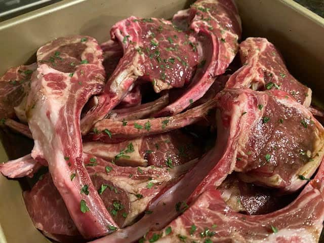 Can you freeze lamb ribs?