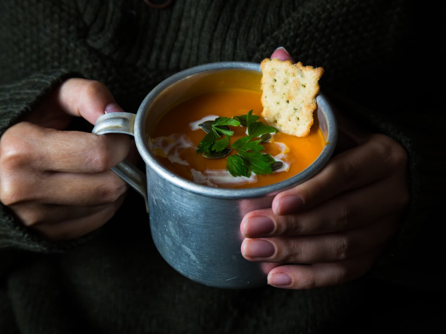 Can you have soup in a mug?