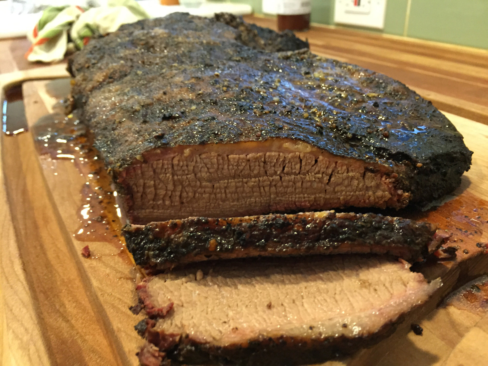 Can you leave brisket unwrapped?
