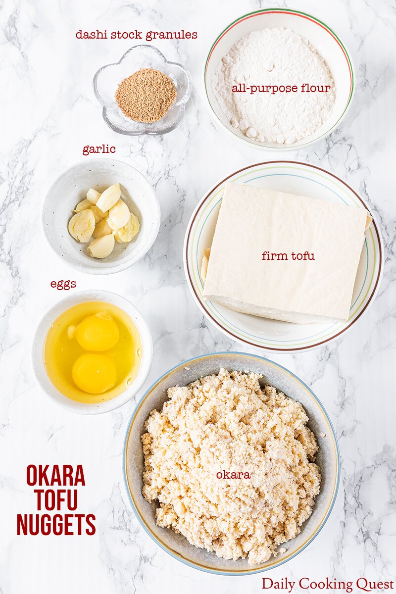 Can you leave okara in tofu?