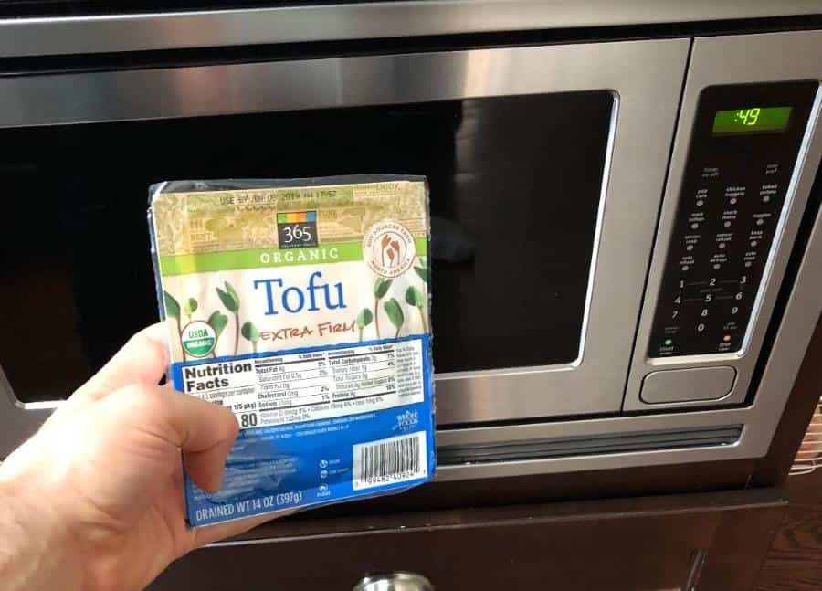 Can you microwave soft tofu?