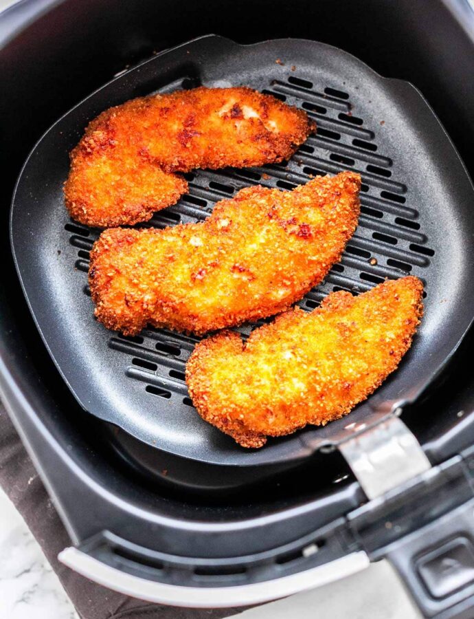 Can you put breaded food in an air fryer?