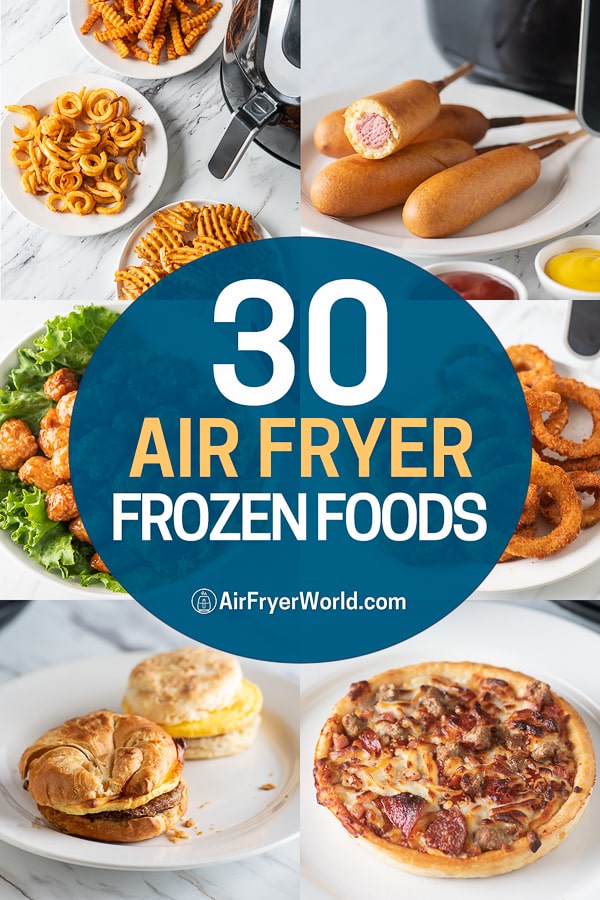 Can you put frozen in air fryer?