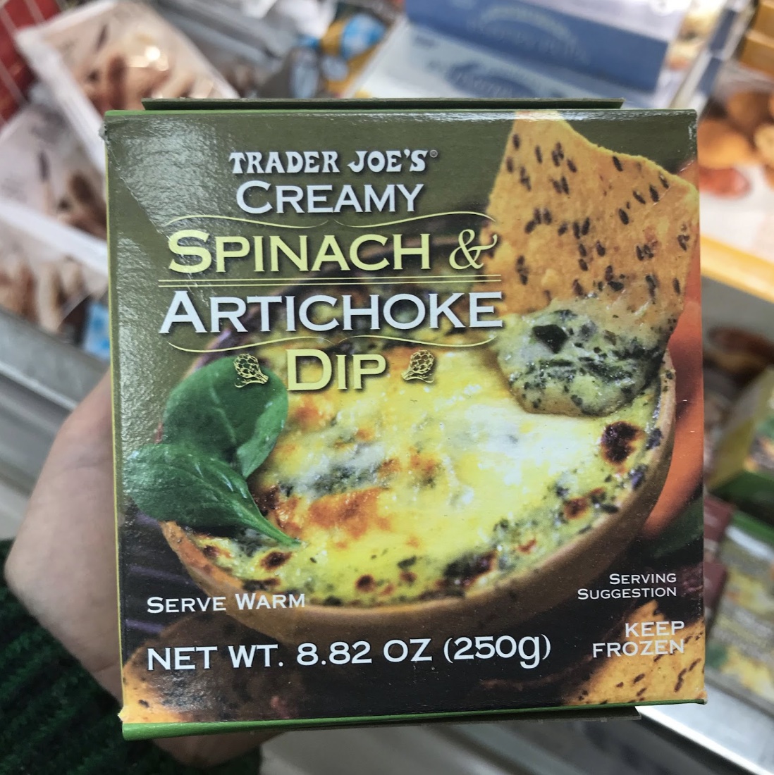 Can you reheat Trader Joe's Spinach Artichoke Dip?