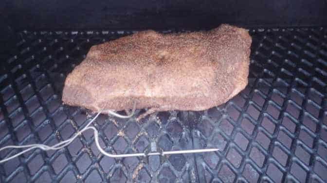 Can you smoke half a brisket?