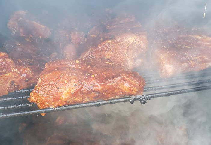 Can you smoke meat in your backyard?