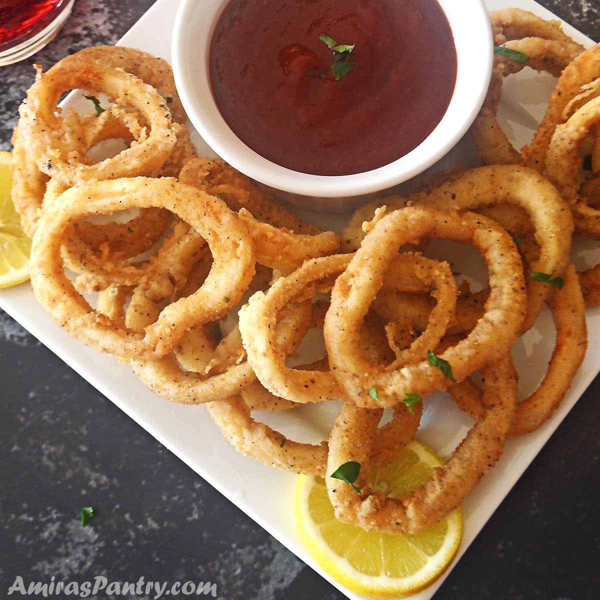 Can you tenderize calamari in vinegar?