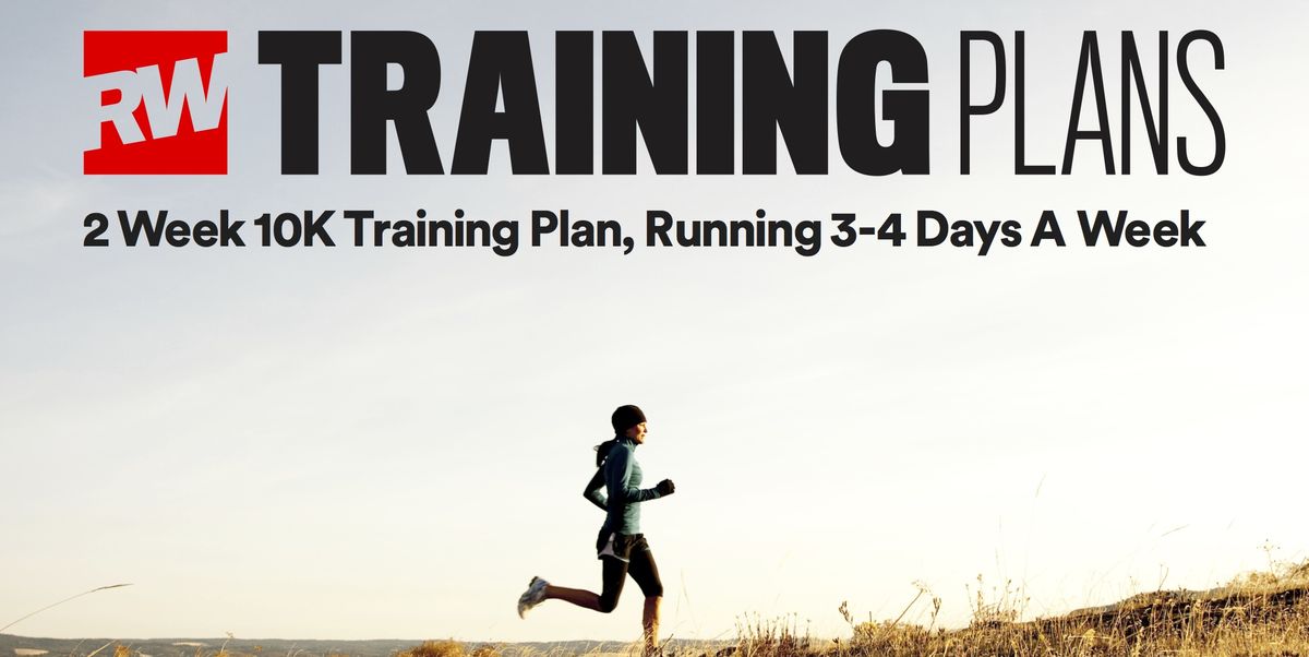 Can you train for a race in 2 weeks?