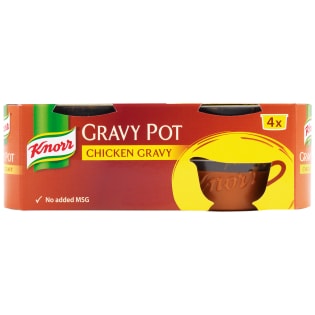 Can you use Knorr chicken stock pots as gravy?