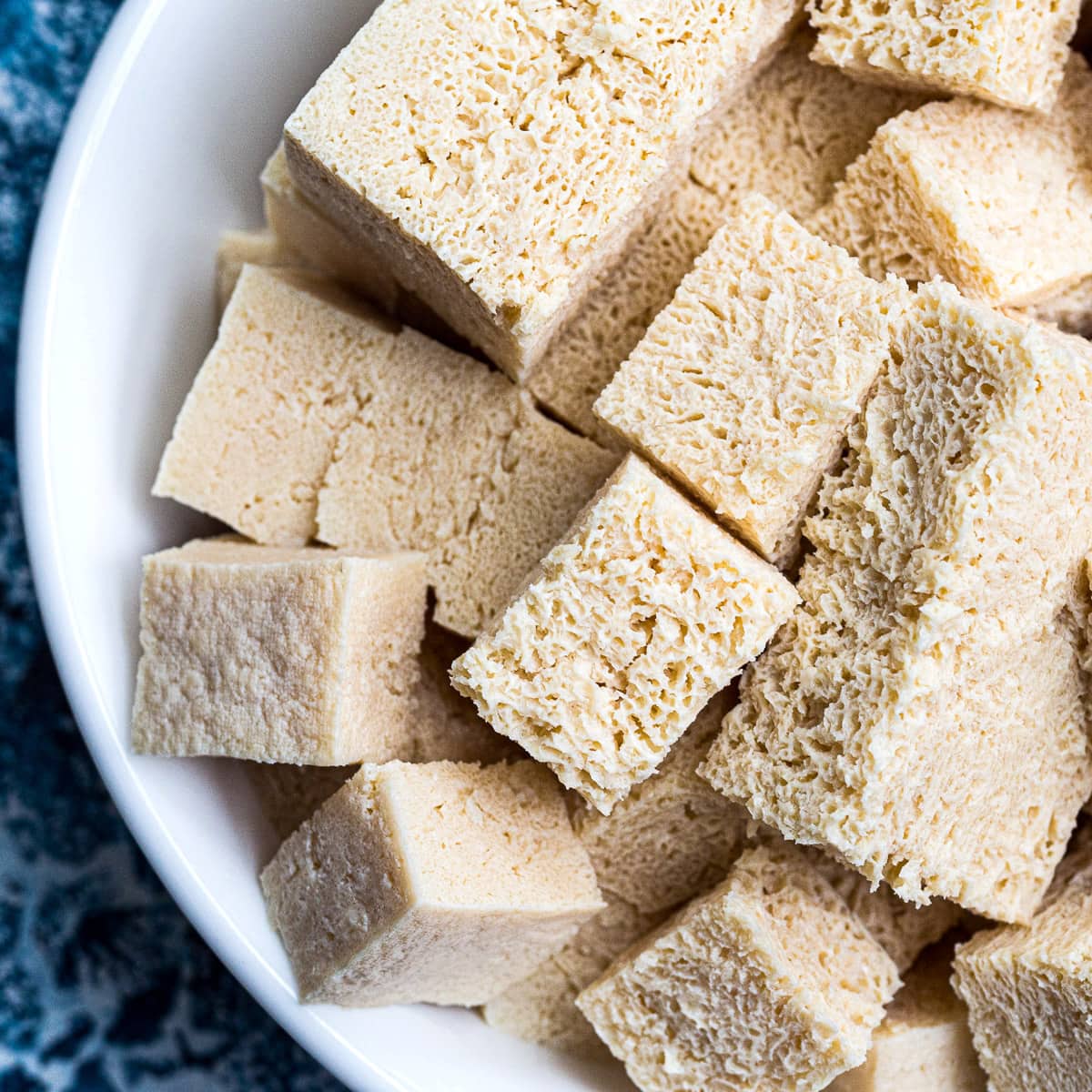 Can you use tofu that has been frozen?
