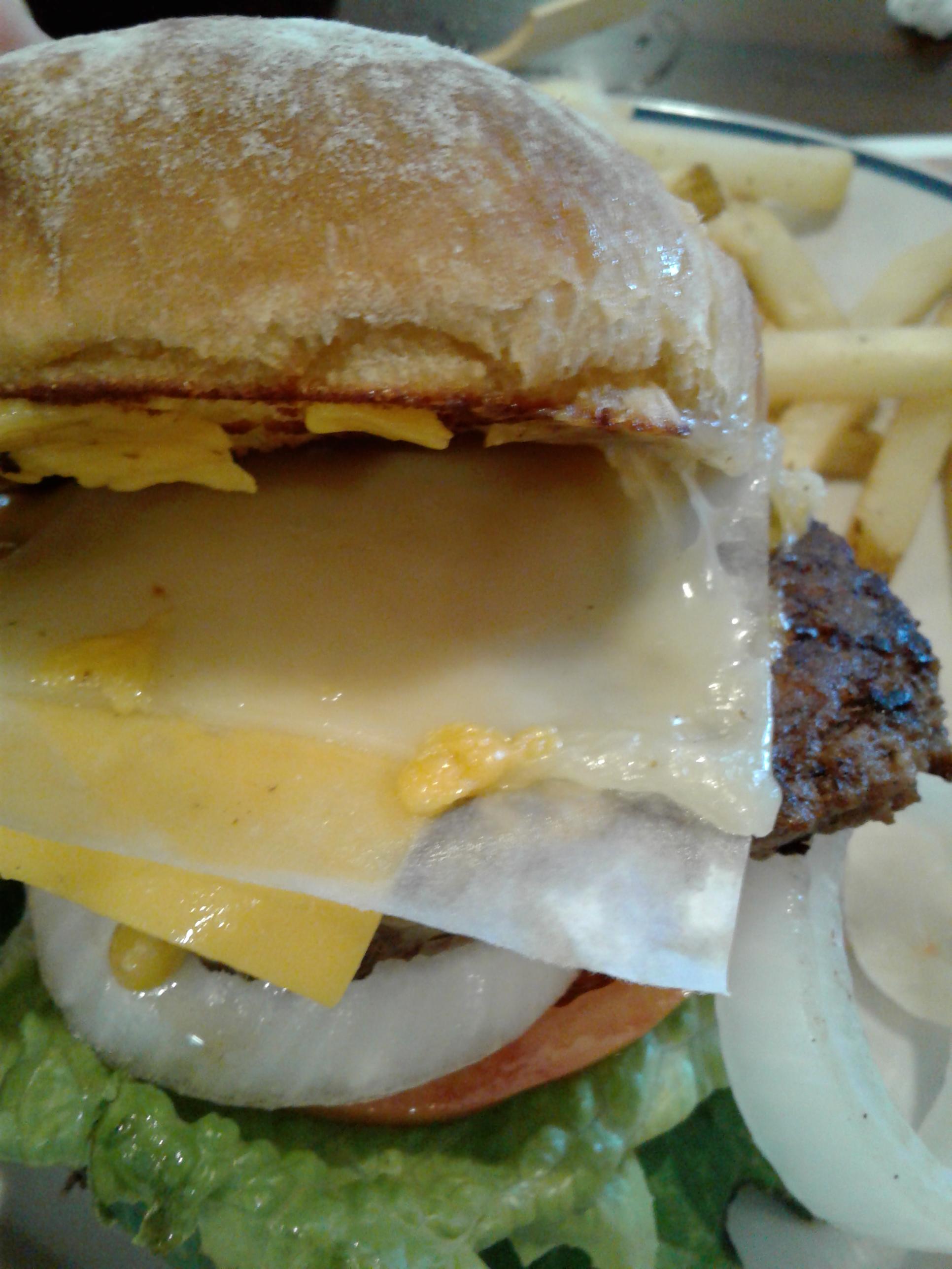 Can you use wax paper for burgers?