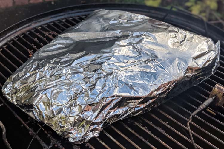 Can You Wrap a brisket in aluminum foil when smoking?