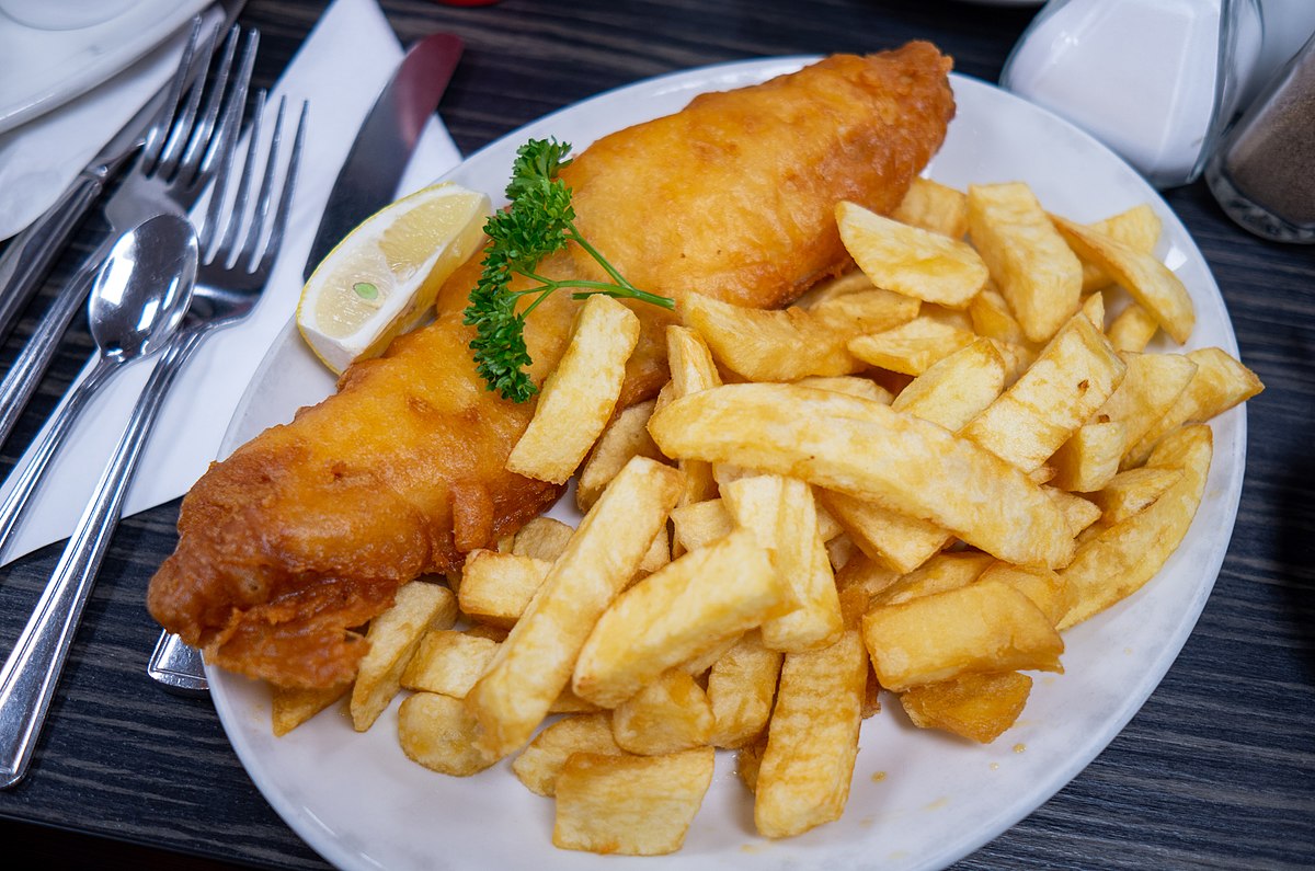 Did fish and chips come from Australia?
