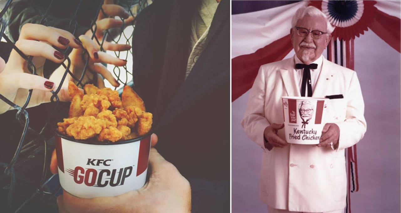 Did KFC Sue Sanders?