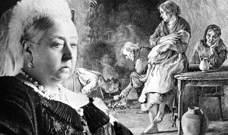 Did Queen Victoria help Ireland during the potato famine?