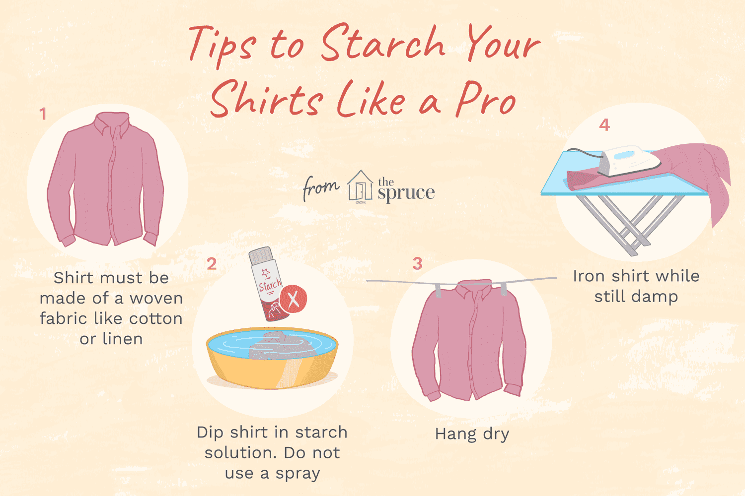 Do dry cleaners starch clothes?